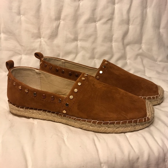Sam Edelman | Shoes | Nwot Sam Edelman Suede Stud Kida Espadrille Flats | Poshmark